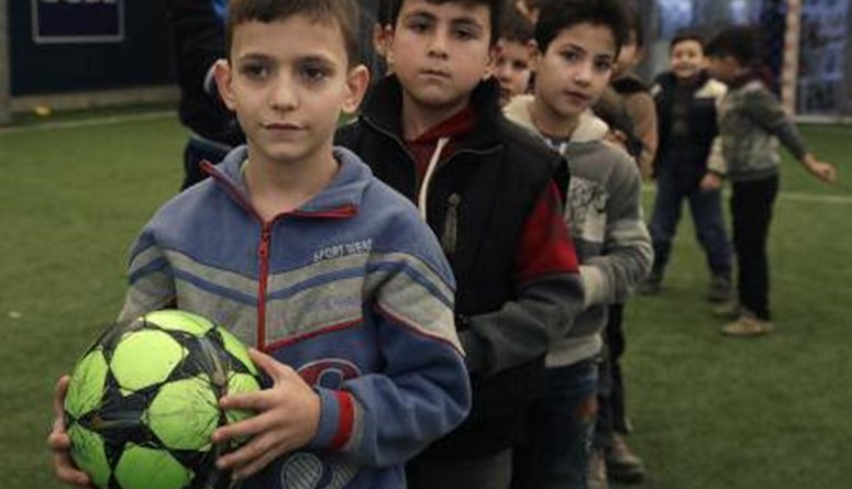 In Lebanon gyms, playtime and escape for Syrian children | Annahar