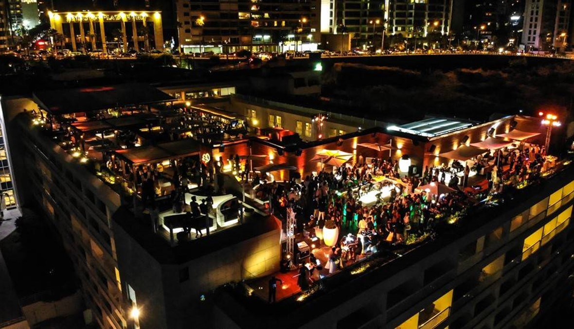 Skyline Rooftop Lounge lights up atop the Mövenpick Hotel Beirut | Annahar