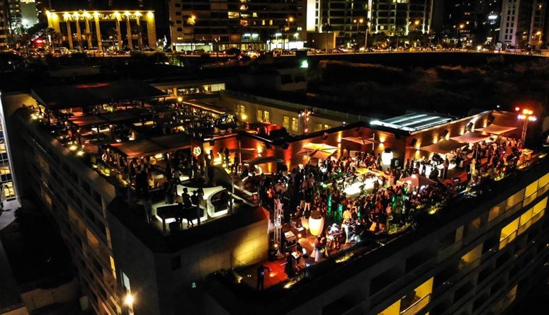 Skyline Rooftop Lounge lights up atop the Mövenpick Hotel Beirut | Annahar