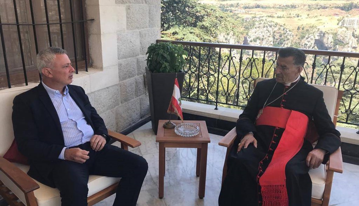 الراعي يلتقي فرنجيه في الديمان النهار