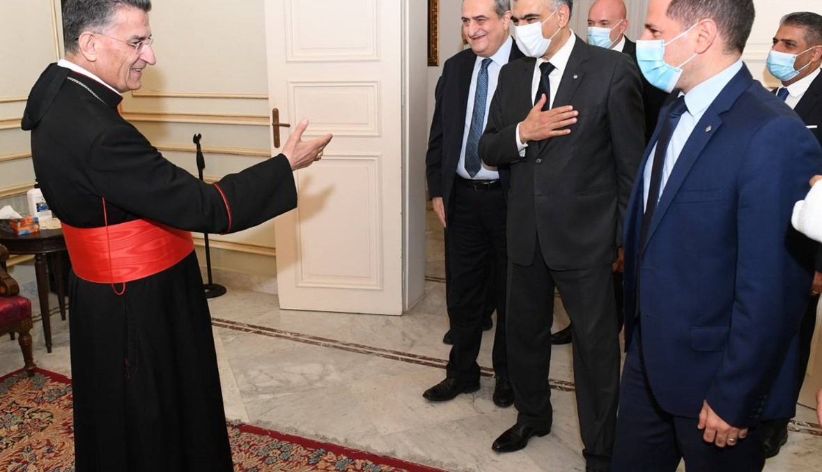 سامي الجميّل من بكركي نتمنّى من الكتل التوقيع على اقتراحنا لتعديل